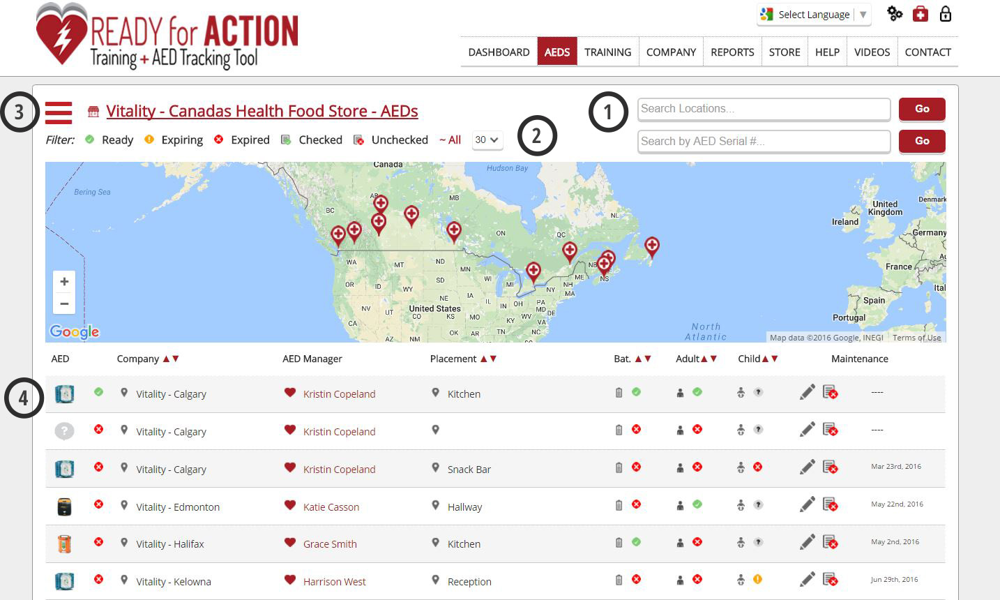 How do I find an AED? – Action First Aid